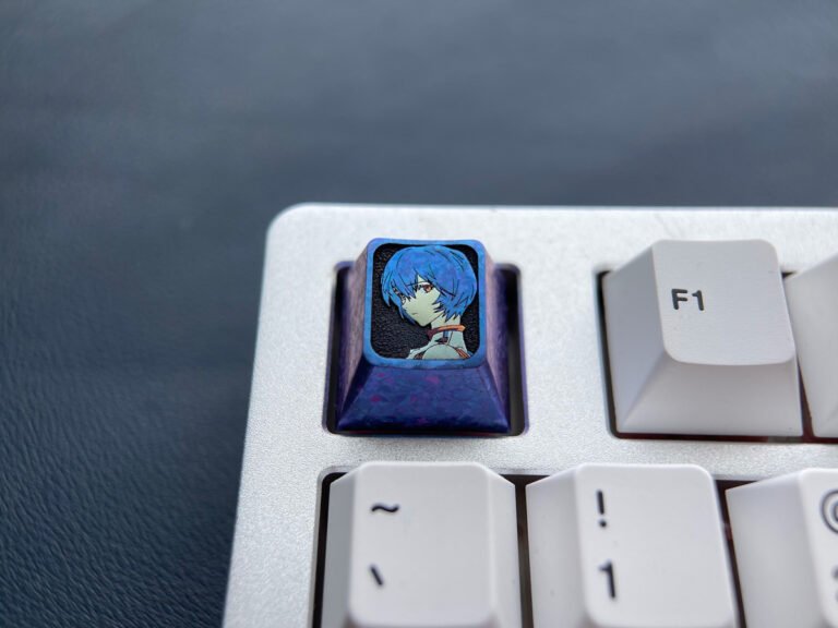 Ayanami Rei Titanium keycaps 2nd Generation – TTKCAP