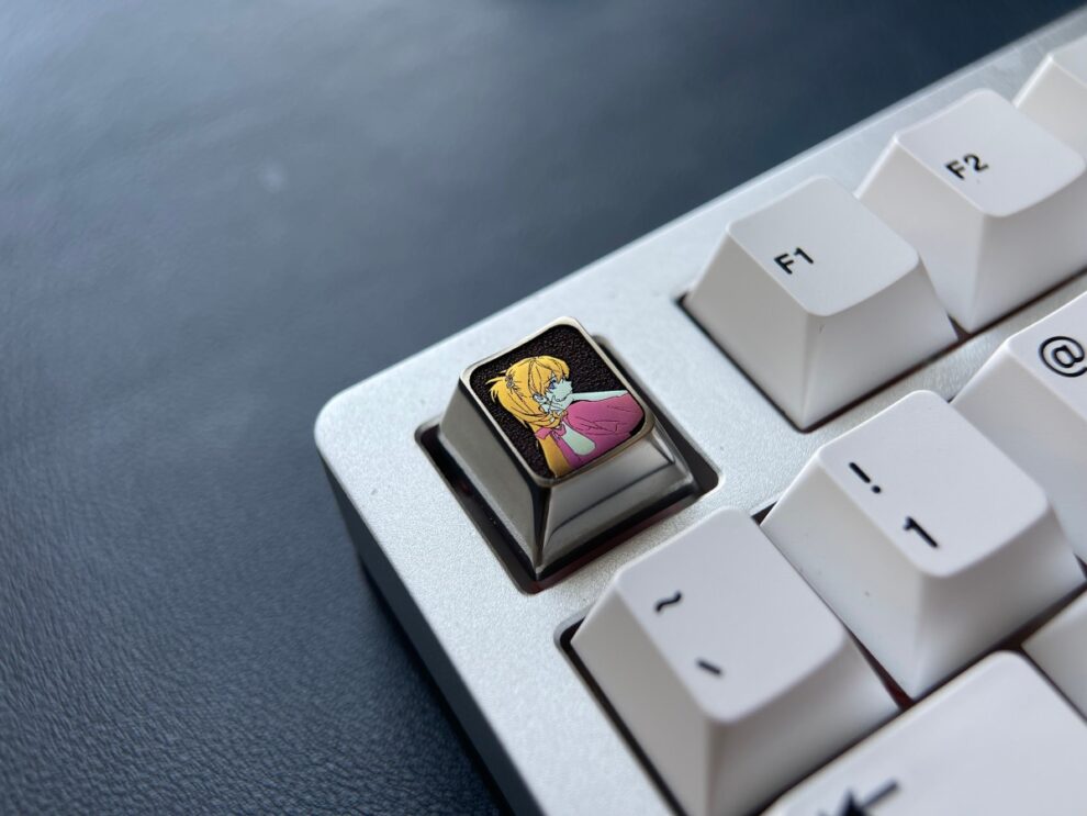 Asuka Titanium Colored Metal Keycaps 3nd Generation – TTKCAP