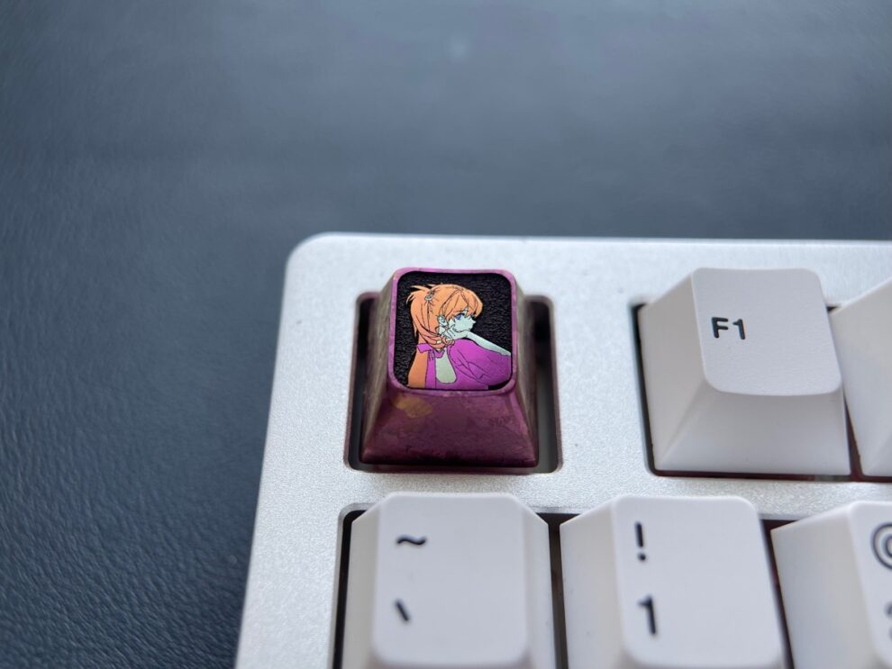 Asuka Titanium Colored Metal Keycaps 3nd Generation – TTKCAP