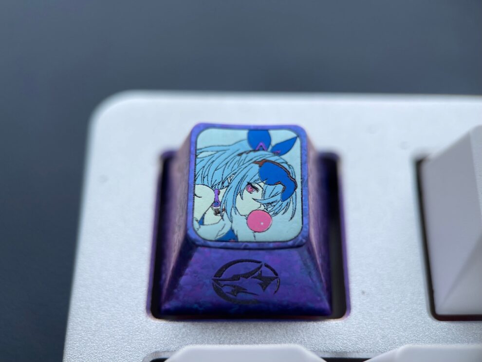 Silver Wolf Titanium Keycap Craft No.1 – TTKCAP