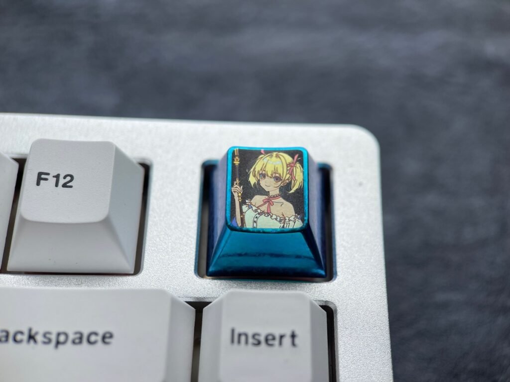 Nishikigi Chisato Titanium Keycaps 2nd Generation 1U – TTKCAP