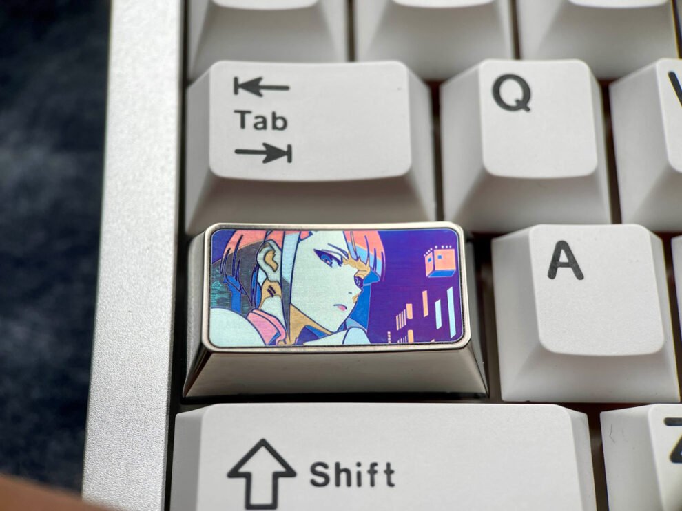 Cyberpunk 2077 Lucy Caps Lock 1.75U keycaps – TTKCAP
