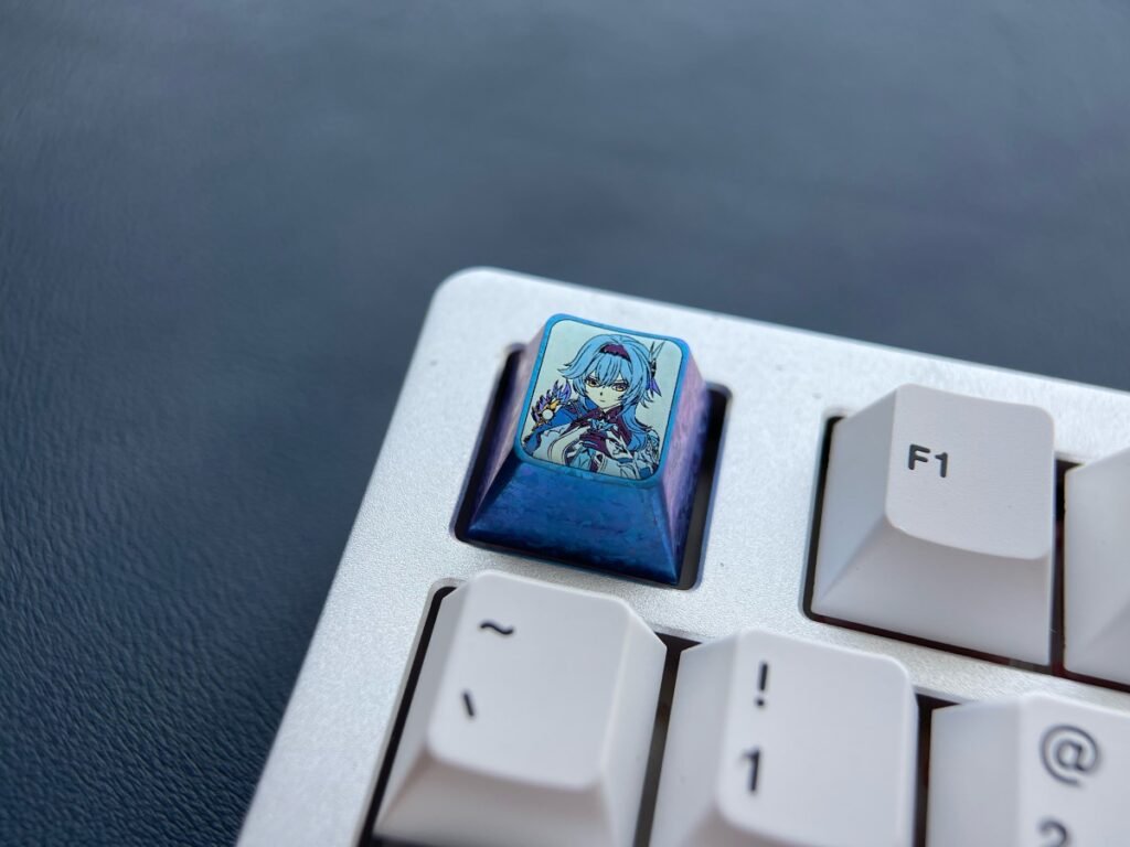 Genshin Impact Eula Titanium Keycaps 2nd Generation 1U – TTKCAP