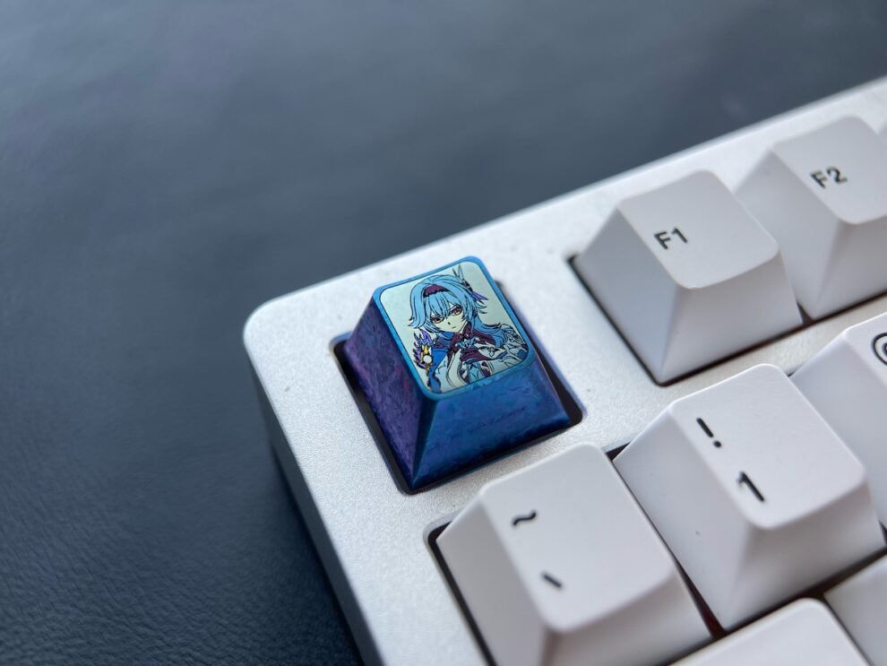 Genshin Impact Eula Titanium Keycaps 2nd Generation 1U – TTKCAP