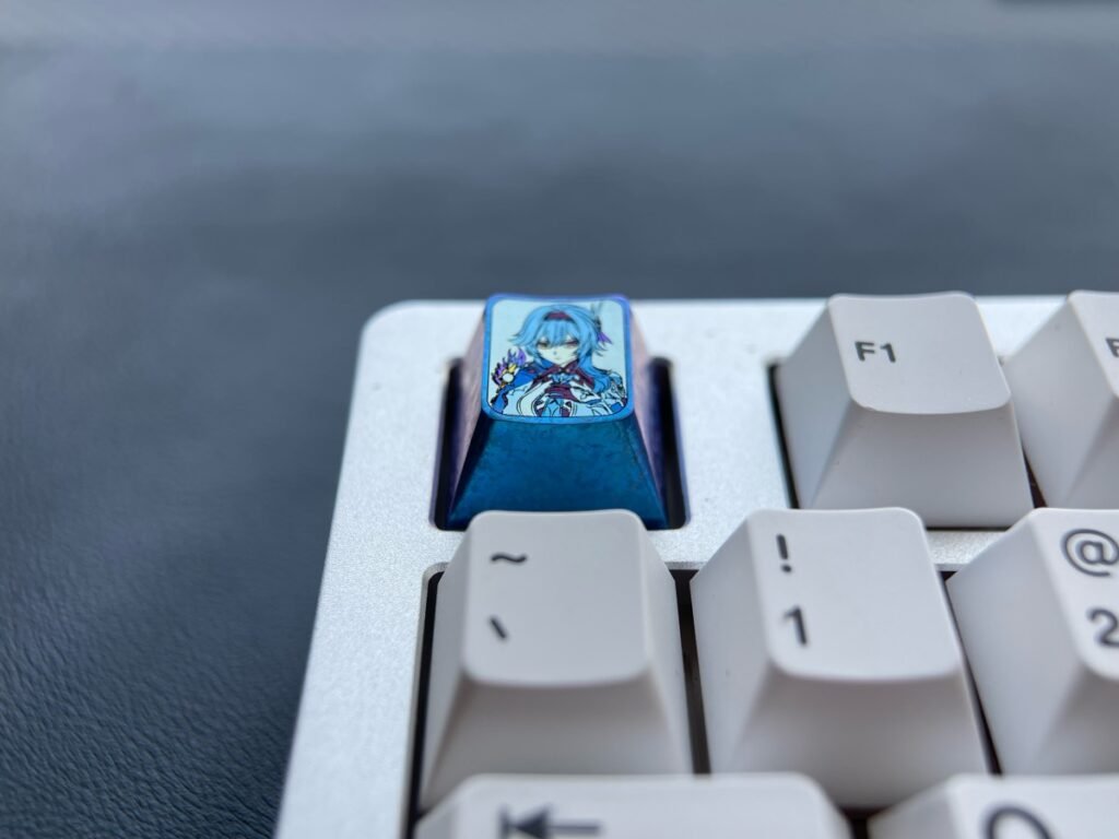 Genshin Impact Eula Titanium Keycaps 2nd Generation 1U – TTKCAP