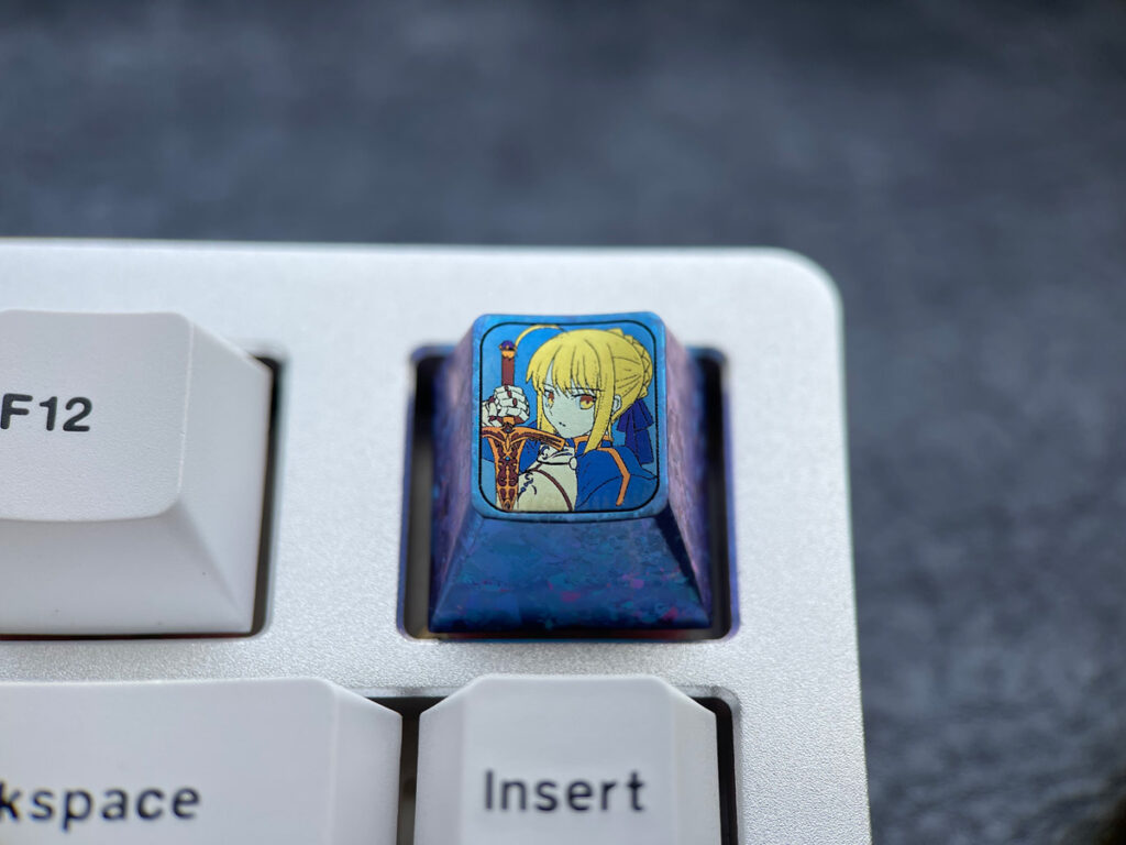 Saber Titanium Keycaps 3nd Generation 1U – TTKCAP