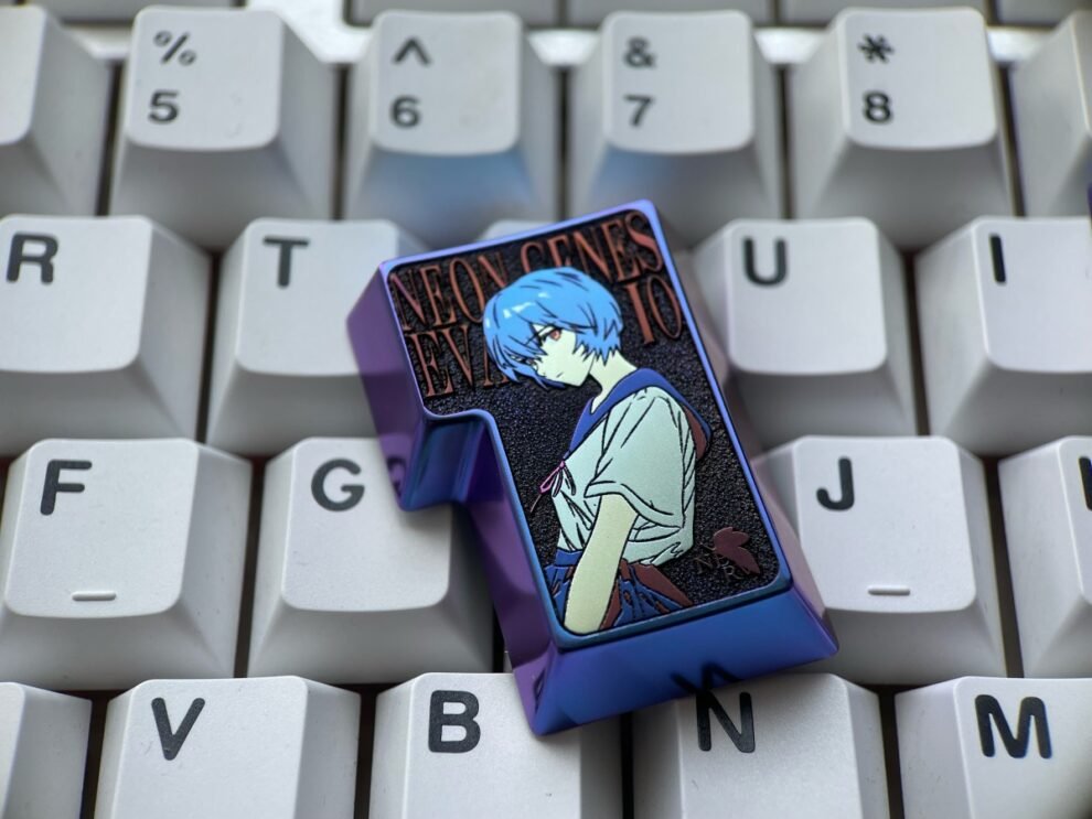 Ayanami Rei ISO Enter Key Titanium Keycap – TTKCAP