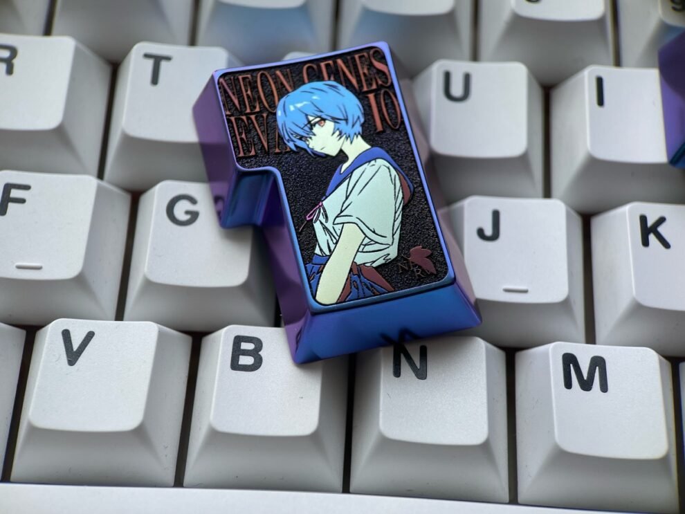 Ayanami Rei ISO Enter Key Titanium Keycap – TTKCAP