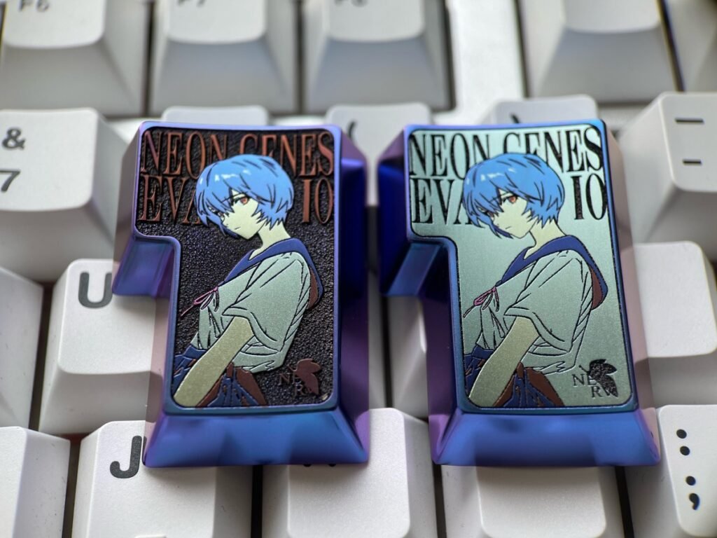 Ayanami Rei ISO Enter Key Titanium Keycap – TTKCAP