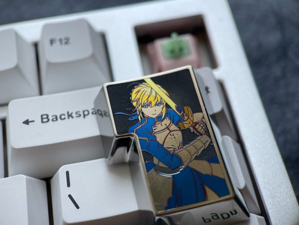 Altria Pendragon ISO Enter Titanium Keycaps (Saber) – TTKCAP