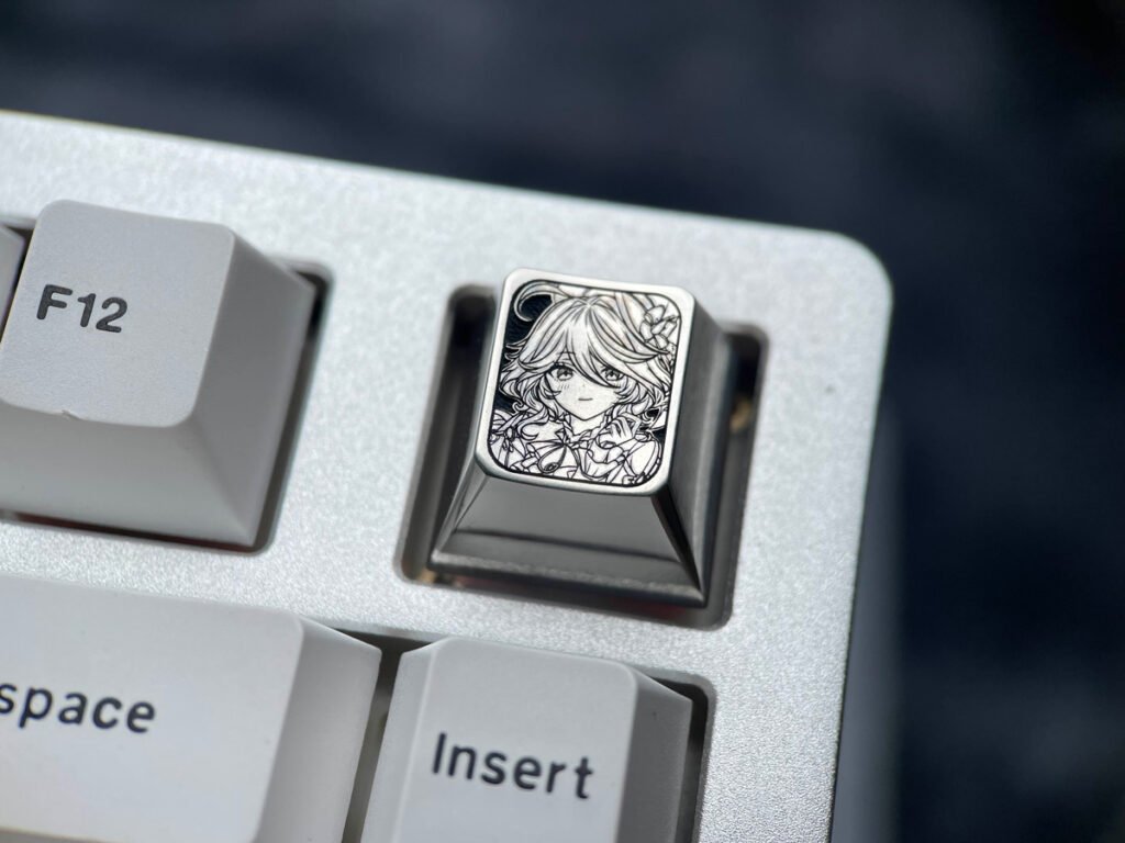 Genshin Impact Series Keycaps – Furina, Ayaka, Raiden, Keqing, Yae Miko ...