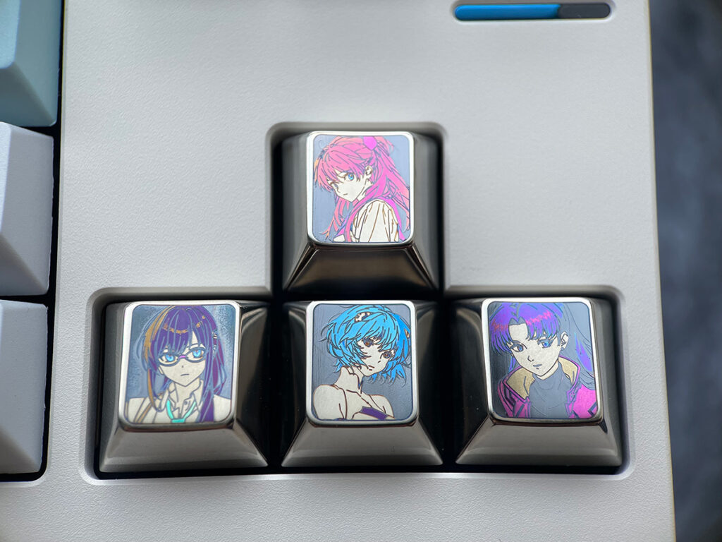 EVA Arrow Key Cap Titanium Set – TTKCAP