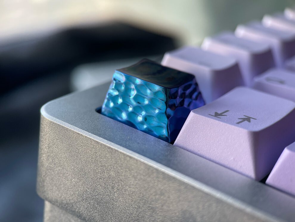Ocean Wave Side Hand-carved Keycaps – TTKCAP