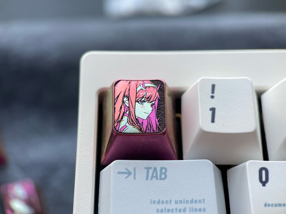 Darling 002 Titanium Keycaps – TTKCAP
