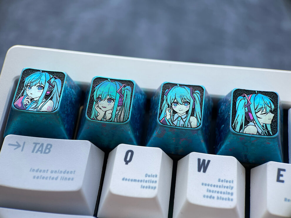 Hatsune Miku Series Keycaps – TTKCAP