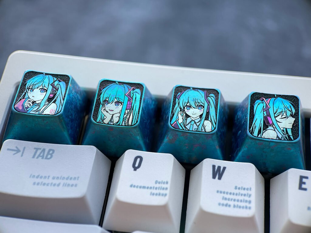 Hatsune Miku Series Keycaps – TTKCAP