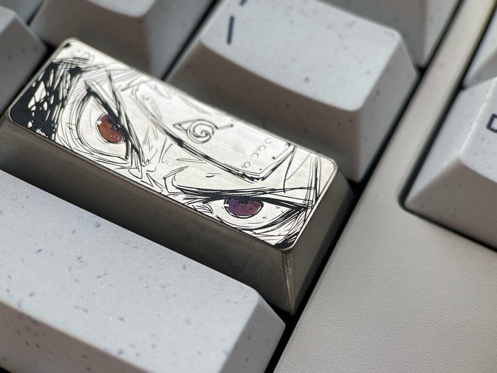 Uzumaki Naruto 2.25U ANSI Enter Artisan Titanium Keycaps – TTKCAP