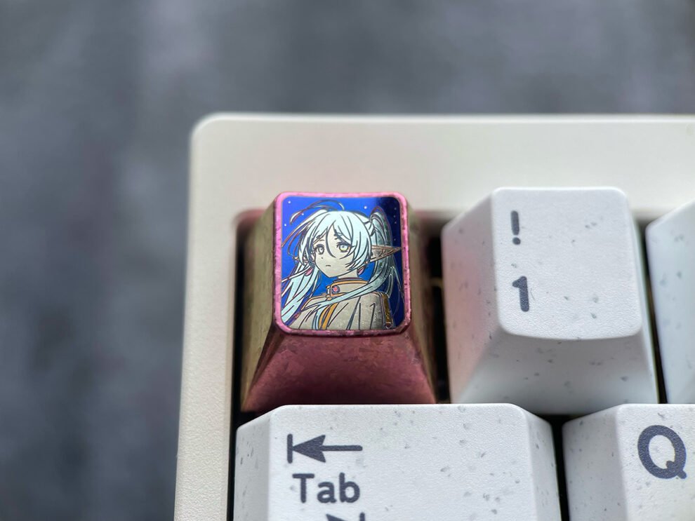 Frieren 6th Generation Titanium Keycaps – TTKCAP