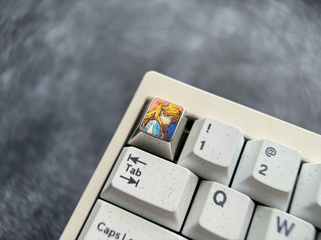 Asuka 10th Artisan Titanium Keycap New Craft – TTKCAP
