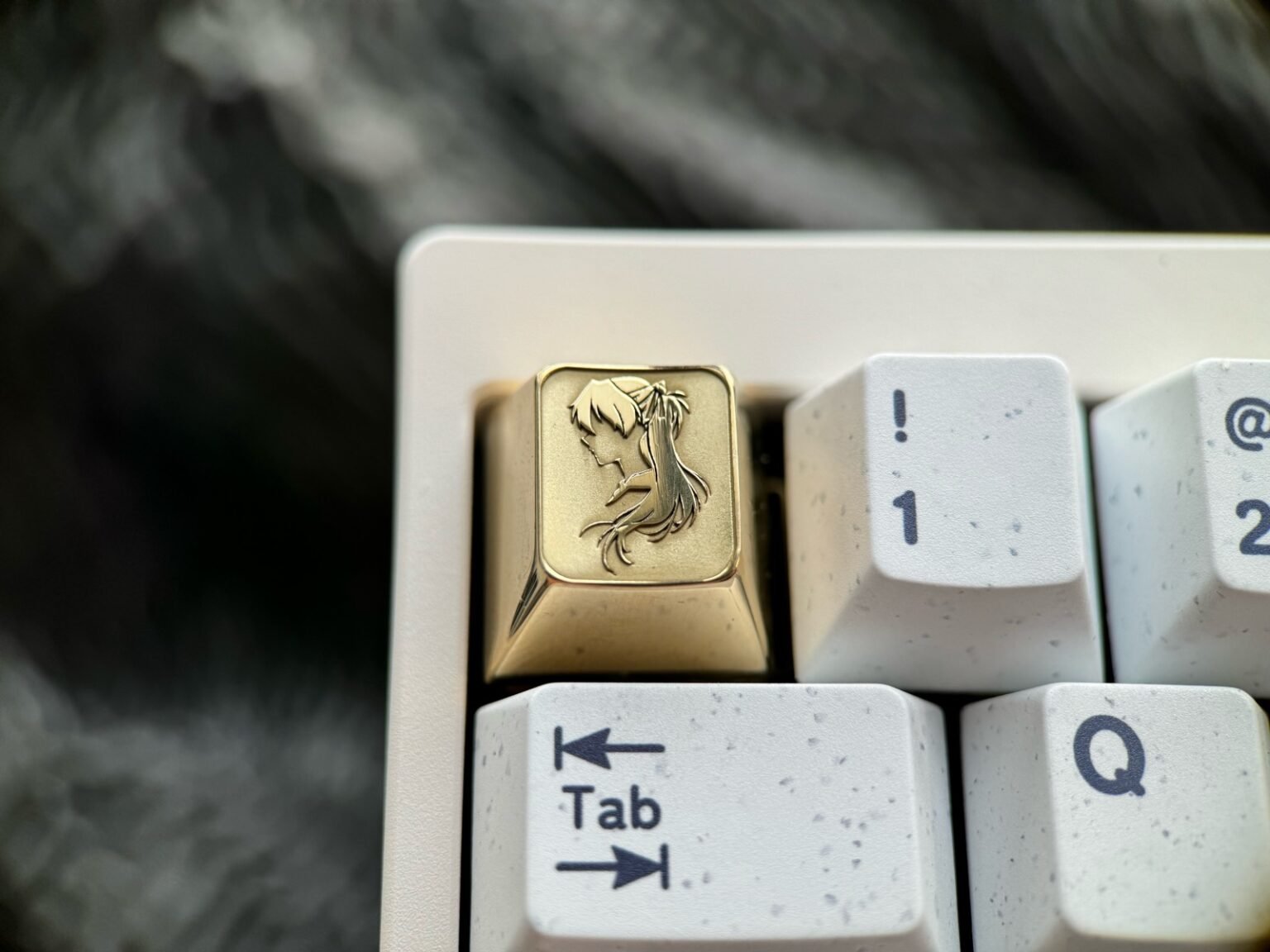 Asuka Brass Keycaps – TTKCAP
