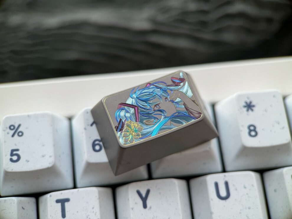 Hatsune Miku Hand-carved Line Keycaps 1.5U – TTKCAP